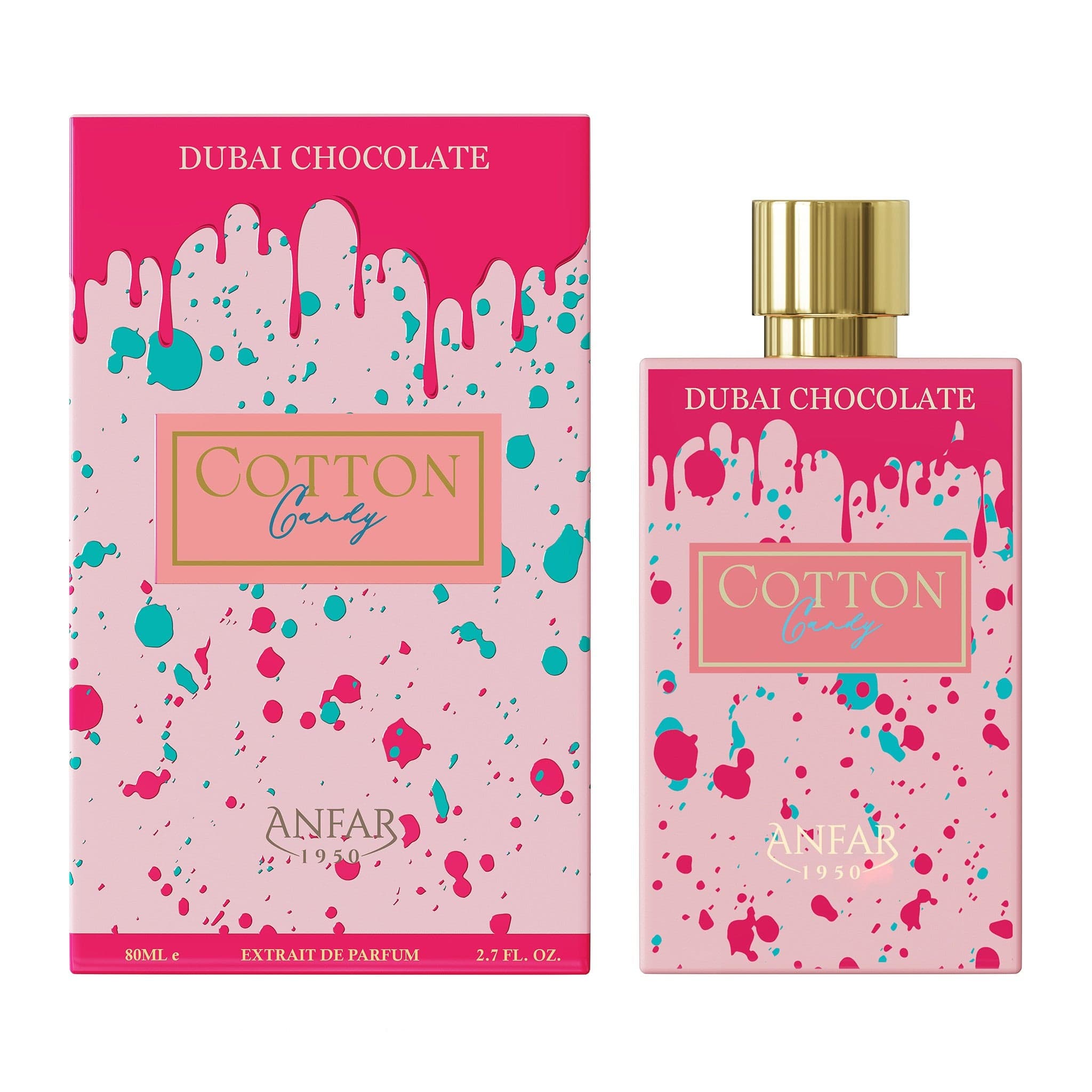 Dubai Chocolate - Cotton Candy Extrait de Parfum 80ml by Anfar 1950