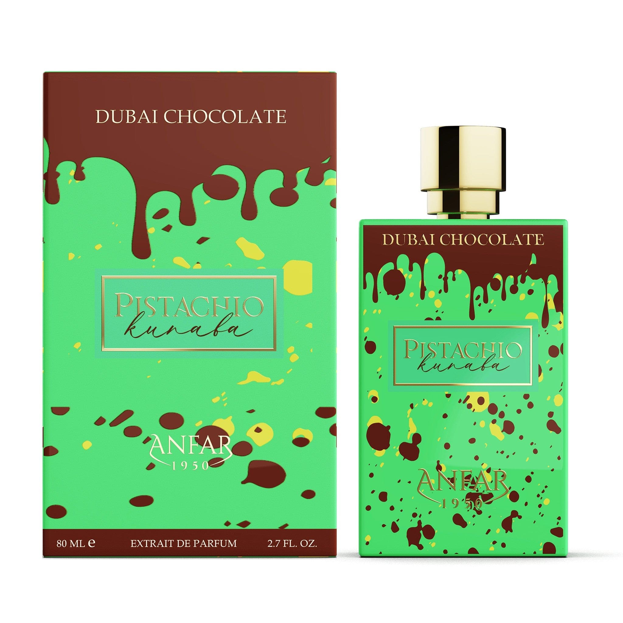 Dubai Chocolate - Pistachio Kunafa Extrait de Parfum 80ml by Anfar 195
