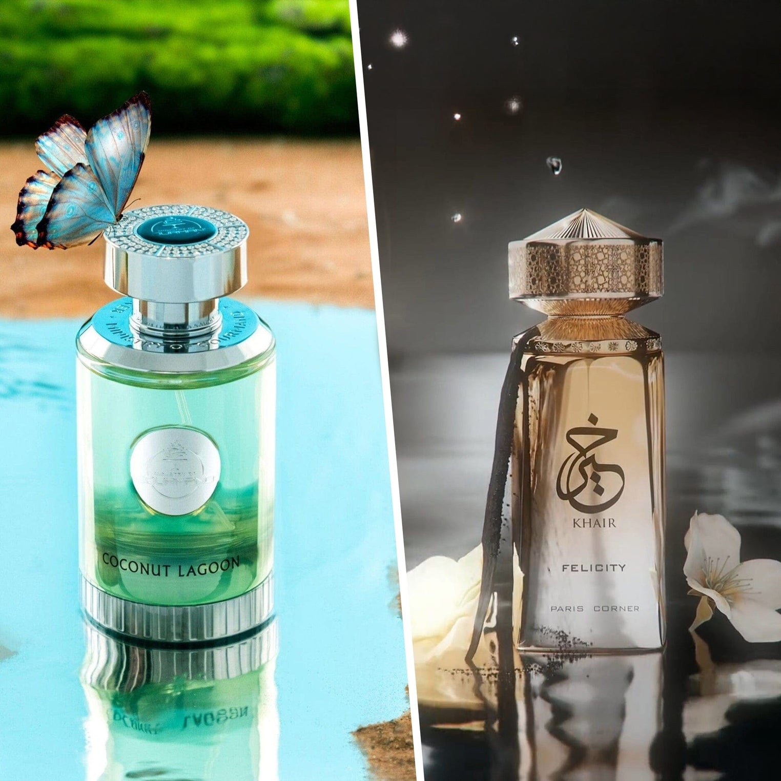 Authentic oriental perfumes
